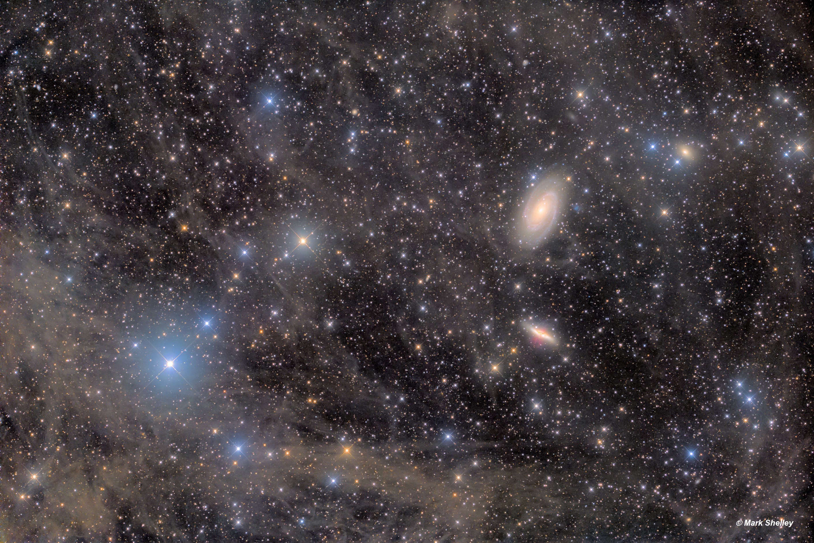 M81, M82 and the Integrated Flux Nebula